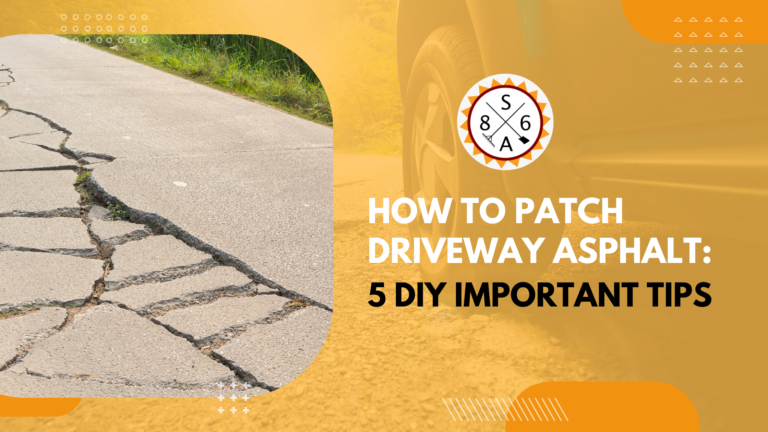 How to Patch Driveway Asphalt 5 DIY Important Tips - Superior ...